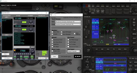 SimCom X Pilot Client Flight Simulator Radio Autoswitching