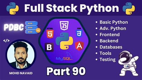 Full Stack Python Pt 90 Python Database Communication PDBC