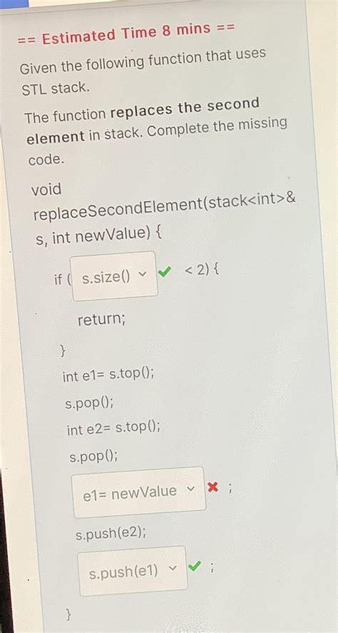 Solved ﻿estimated Time 8 ﻿mins Given The Following