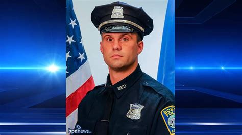 Boston Bombings Hero Cop Shot In Face Us News Sky News