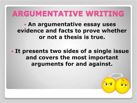 Argumentative Writing Ppt Grades Forms PPTX