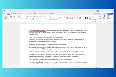 how to add lorem ipsum in word generating random text