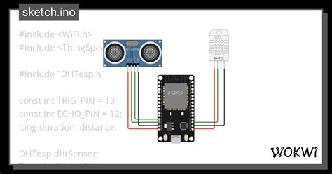 Ultra Dht Wokwi Esp32 Stm32 Arduino Simulator