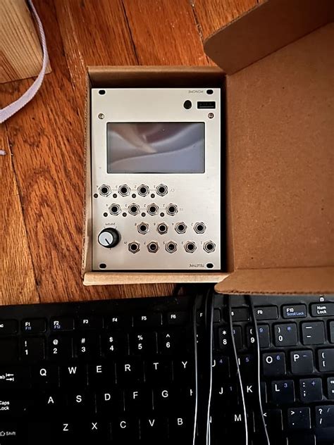 Monome Teletype From Monome Factory With Original Keyboard Reverb