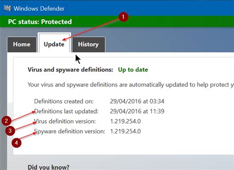 Update Windows Defender Offline Manual Di Windows 10