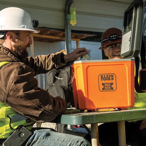 New Modbox™ Cooler From Klein Tools® Keeps Drinks Cold For 30 Hours Klein Tools
