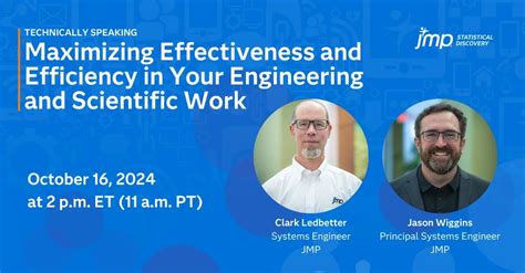 Jmp Dataanalytics Webinar Engineeringinnovation Tim H