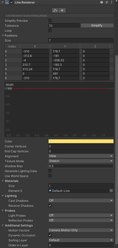 Unity Linerender的使用unity Linerenderer设置宽度 Csdn博客