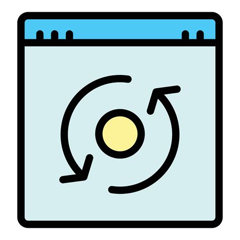Webpage Refresh Icon Vector Flat Vector Art At Vecteezy