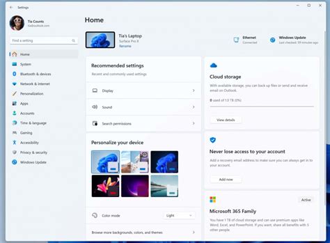Microsofts Latest Windows 11 Insider Build Brings New Settings Homepage And More