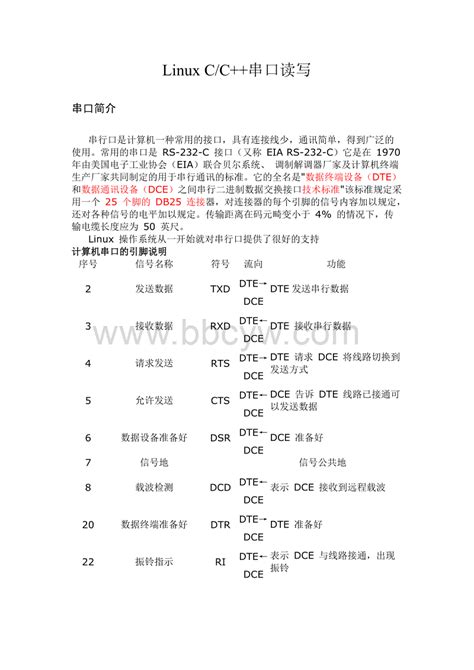 linux c 读取串口 linux c c 串口读写串口读写 doc csdn博客