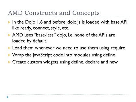 Ppt Amd In Dojo And Beyond Powerpoint Presentation Free Download