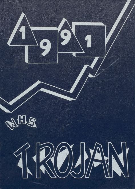 1991 Yearbook From Windthorst High School From Windthorst Texas