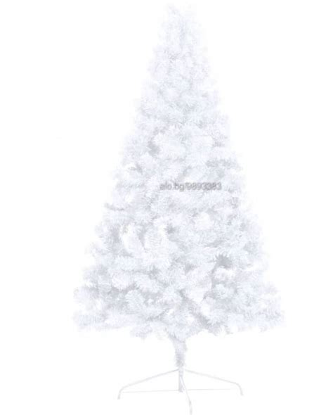 Изкуствена коледна елха Аксесоари Бургас Изкуствена коледна елха бяла 120см