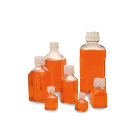 Nalgene Square Polycarbonate Laboratory Bottles