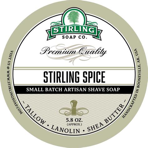 Stirling Spice Shaving Soap