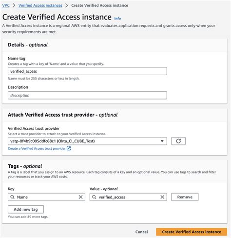 how to set up aws verified access with okta cicube