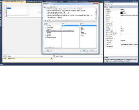 How To Fill A Null Field Expression With Dataset Values Using Access