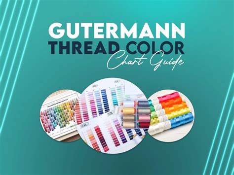 Gutermann Thread Color Chart Guide For Embroidery 2025