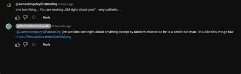 Fredrick Brennan Copypastehowlrme 🦝🔣📗 On Twitter 2022karma I Sent James Kingsley The