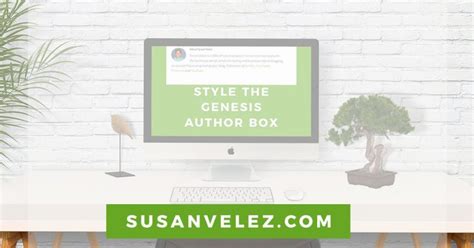 How To Style The Genesis Author Box Without A Plugin
