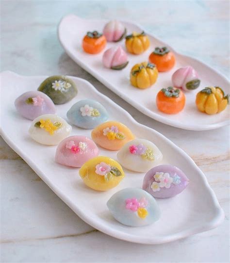 갸또디솔레 화과자 And 떡 교육 스튜디오 On Instagram “송편 🌸🌿 떡 송편 꽃송편 떡공예 원데이클래스 앙금플라워클래스 추석 쿠킹클래스 베이킹