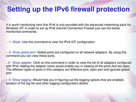 Ppt Features And Benifits Of Ipv6 Firewall Powerpoint Presentation Id