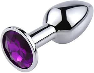 Amazon Com Anal Plug Sex Toys Vibrator 1Pcs Metal Anal Plug Jewelry Base 5 Size Butt G Point