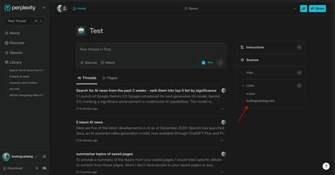 perplexity ai adds domain specific search option to spaces