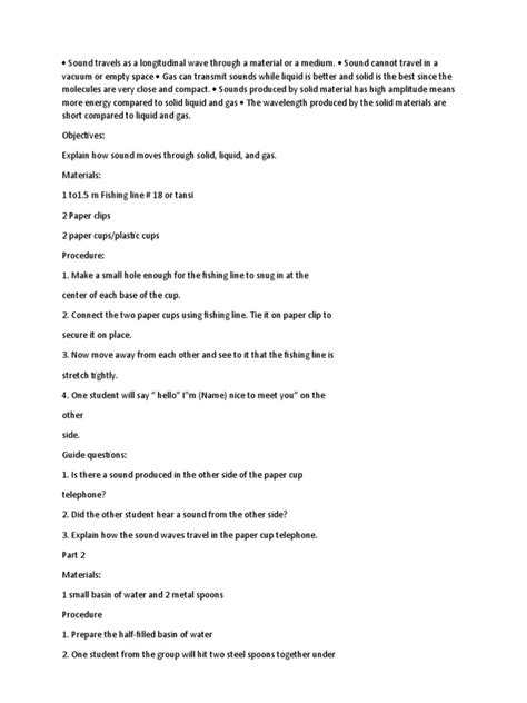 Sound Travels As A Longitudinal Wave Through A Material Or A Medium Pdf Atmosphere Of Earth