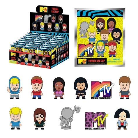 Aeon Flux Keychain Featured In Line Of Mtv Blind Bag Keychains From