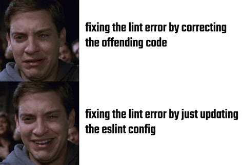 Lint Errors This Is The Way Rprogrammerhumor