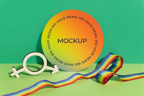 Premium Psd Gradient Paper Stationery For Gender Identity And Expression