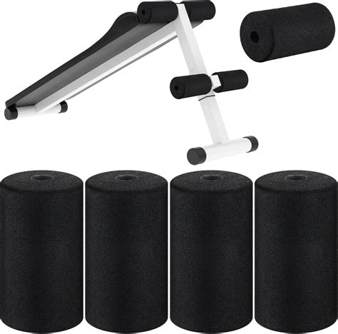 Deekin 4 Pcs Foam Foot Pad Rollers Buffer Tube Cover For