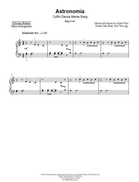 Astronomia Coffin Dance Meme Song By Tony Igyvicetone