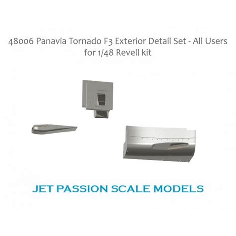 Jet Passion Scale Models 1 48 Tornado F3 Exterior Detail Set For Revell Kits Bna Model World