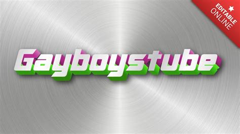 Gaybabestube D Good Luck Text Effect Generator