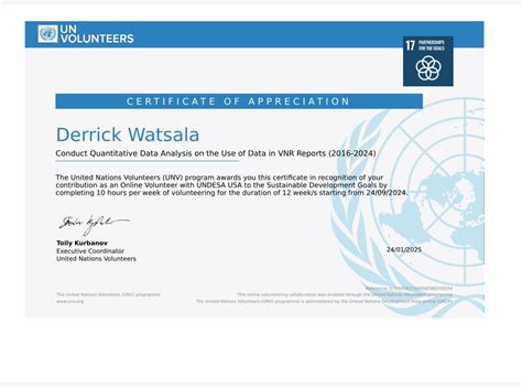 Derrick Watsala On Linkedin Sustainabledevelopmentgoals Dataanalysis