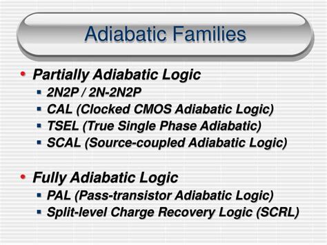 PPT Adiabatic Logic Circuit For Biomedical Applications PowerPoint Presentation ID