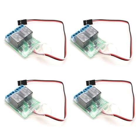 Dual Way Electronic Pwm Relay Switch 1ch Servo Signal Input Buzzer Controller Support 5v