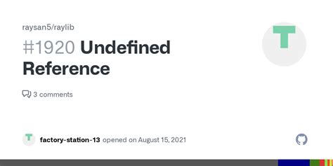 undefined reference · issue 1920 · raysan5 raylib · github