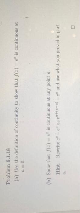 This Is A Real Analysis Course Any Time A Theorem Or