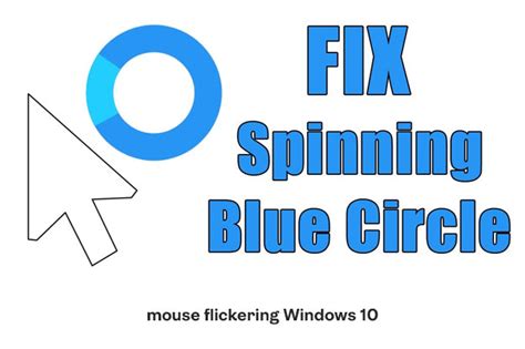 how to fix mouse flickering windows 10 easy steps