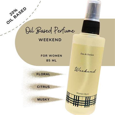 Weekend For Women Perfume 85 Ml Oil Based Pabango Inspired Scent Long