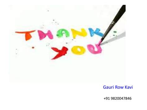 Gauri Row Kavi Pptx