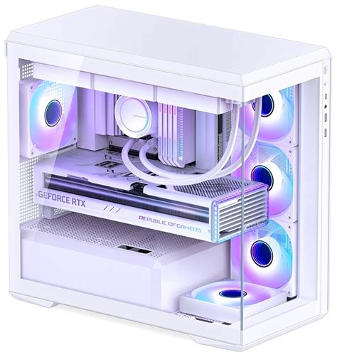Купить Корпус Jonsbo D301 белый в Алматы Магазин на Kaspi Kz