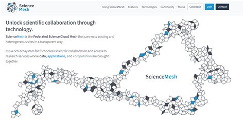 Sciencemesh Behance