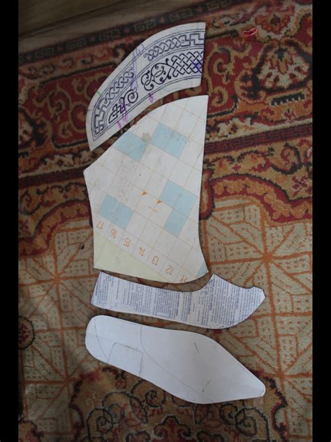 Medieval Shoes Pattern Medieval Boot Pattern Viking Shoes Pattern