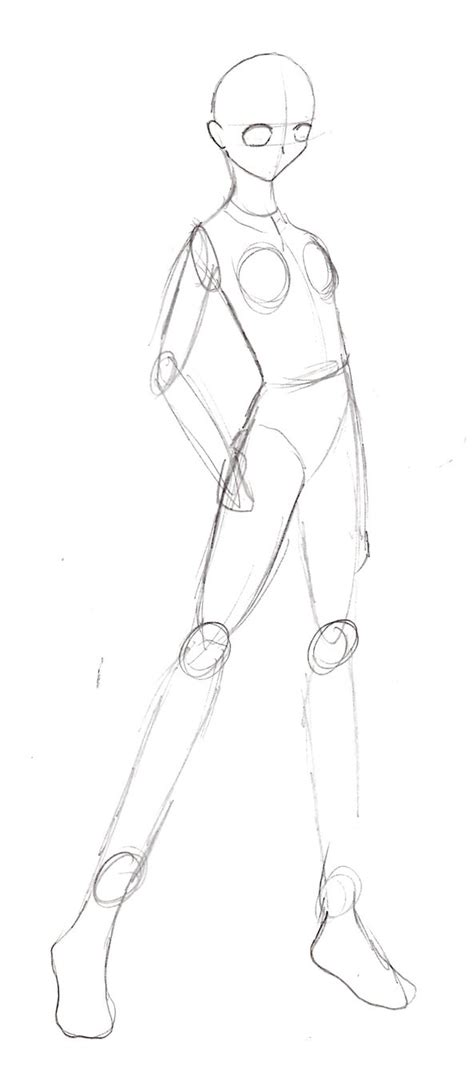 How To Draw A Girl Body Base