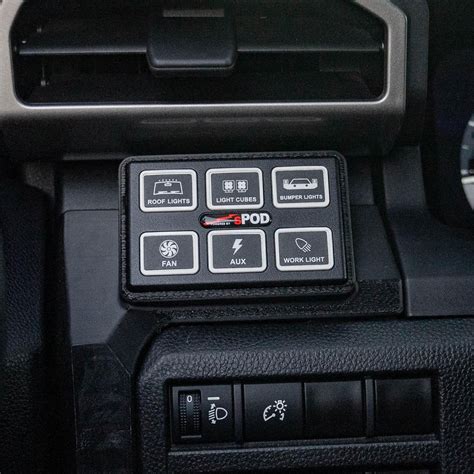 Spod Mini6 Sourcelt Power Management Vehicle Kit 2024 On Toyota Taco